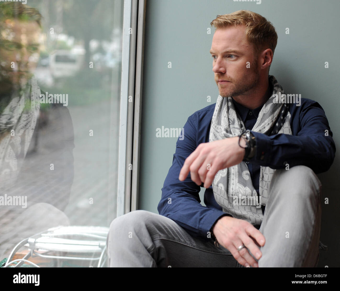 Irish singer Ronan Keating is pictured at a photoshoot in Berlin ...