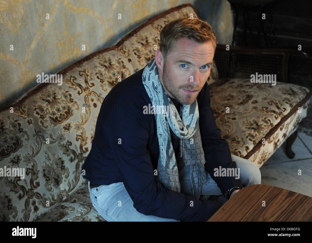 Irish singer Ronan Keating is pictured at a photoshoot in Berlin ...