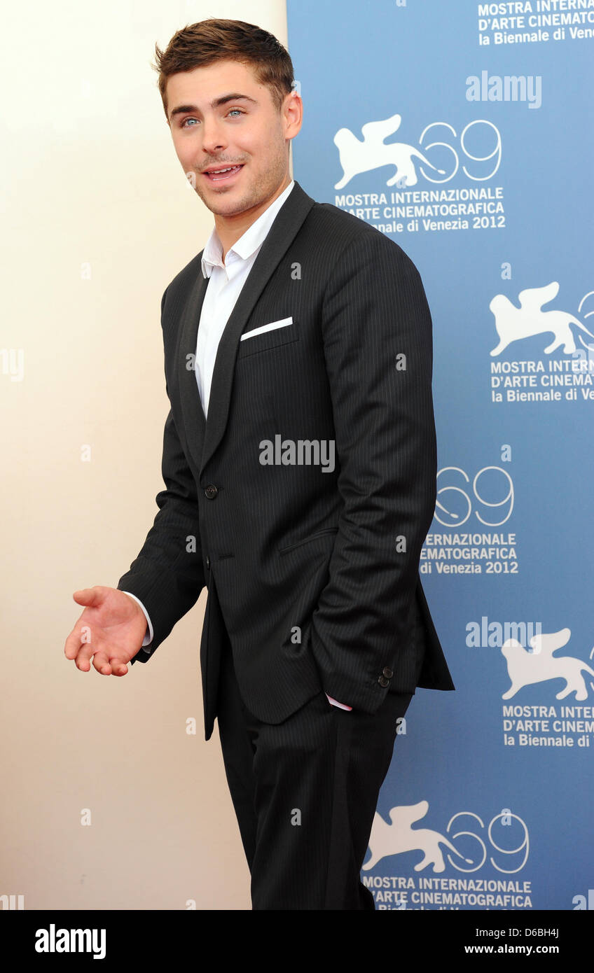 US actor Zac Efron attends the photocall of the movie 'At Any Price' at ...