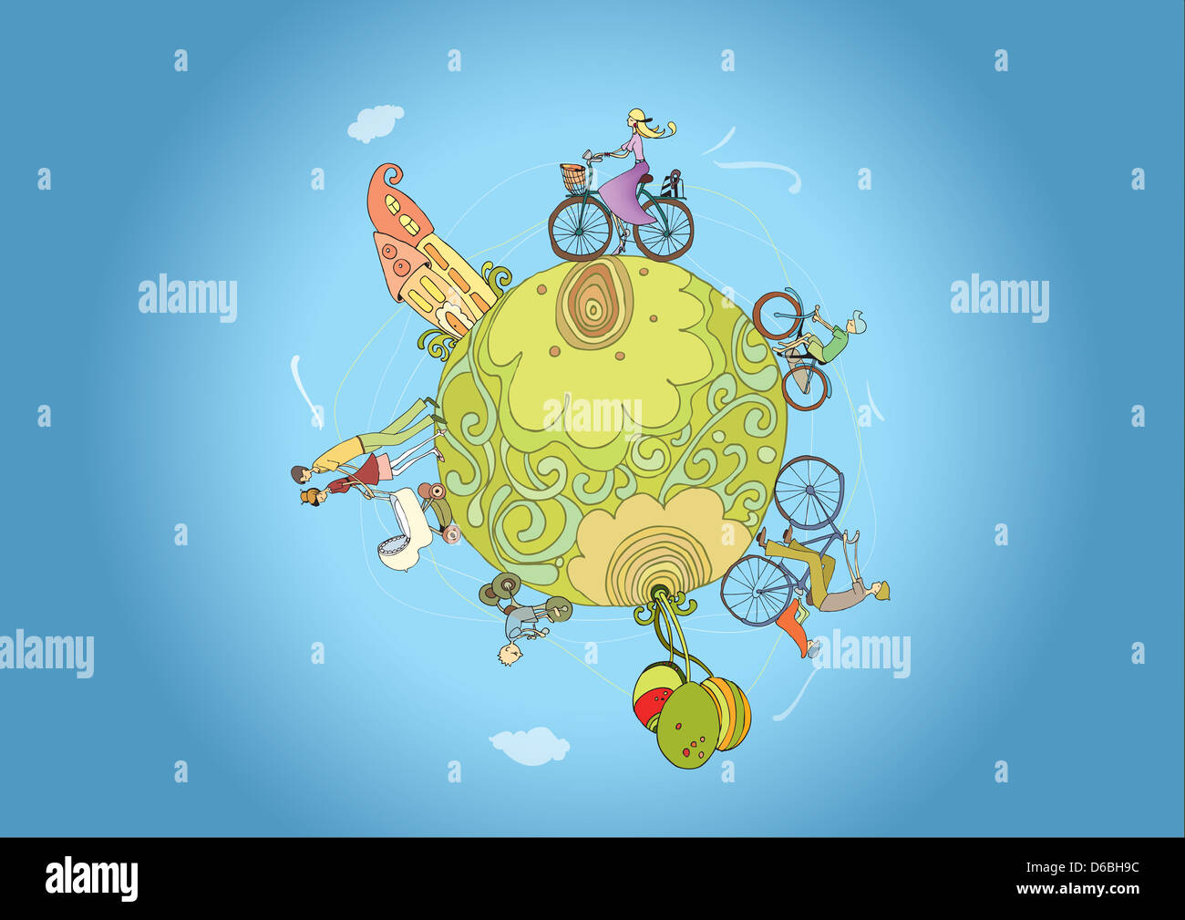 Healthy living green planet hi-res stock photography and images - Alamy