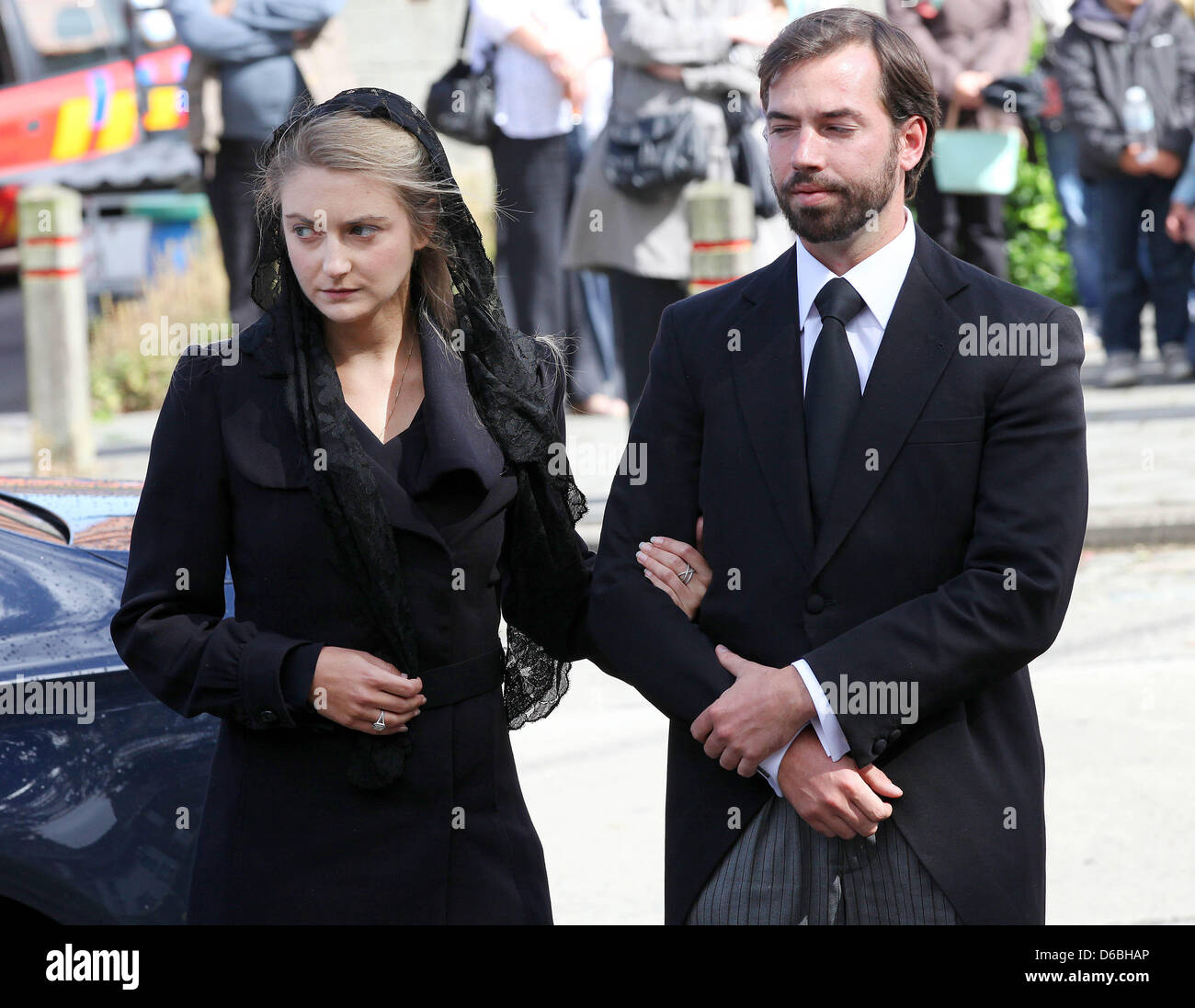 Guillaume, Hereditary Grand Duke of Luxembourg and his fiancee countess ...
