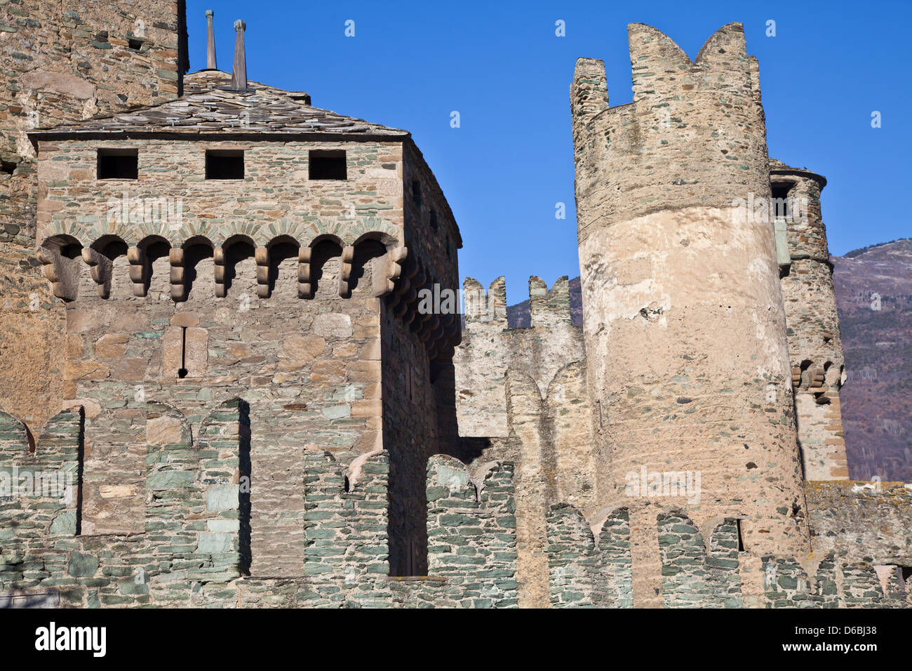 Fenis castle hi-res stock photography and images - Alamy