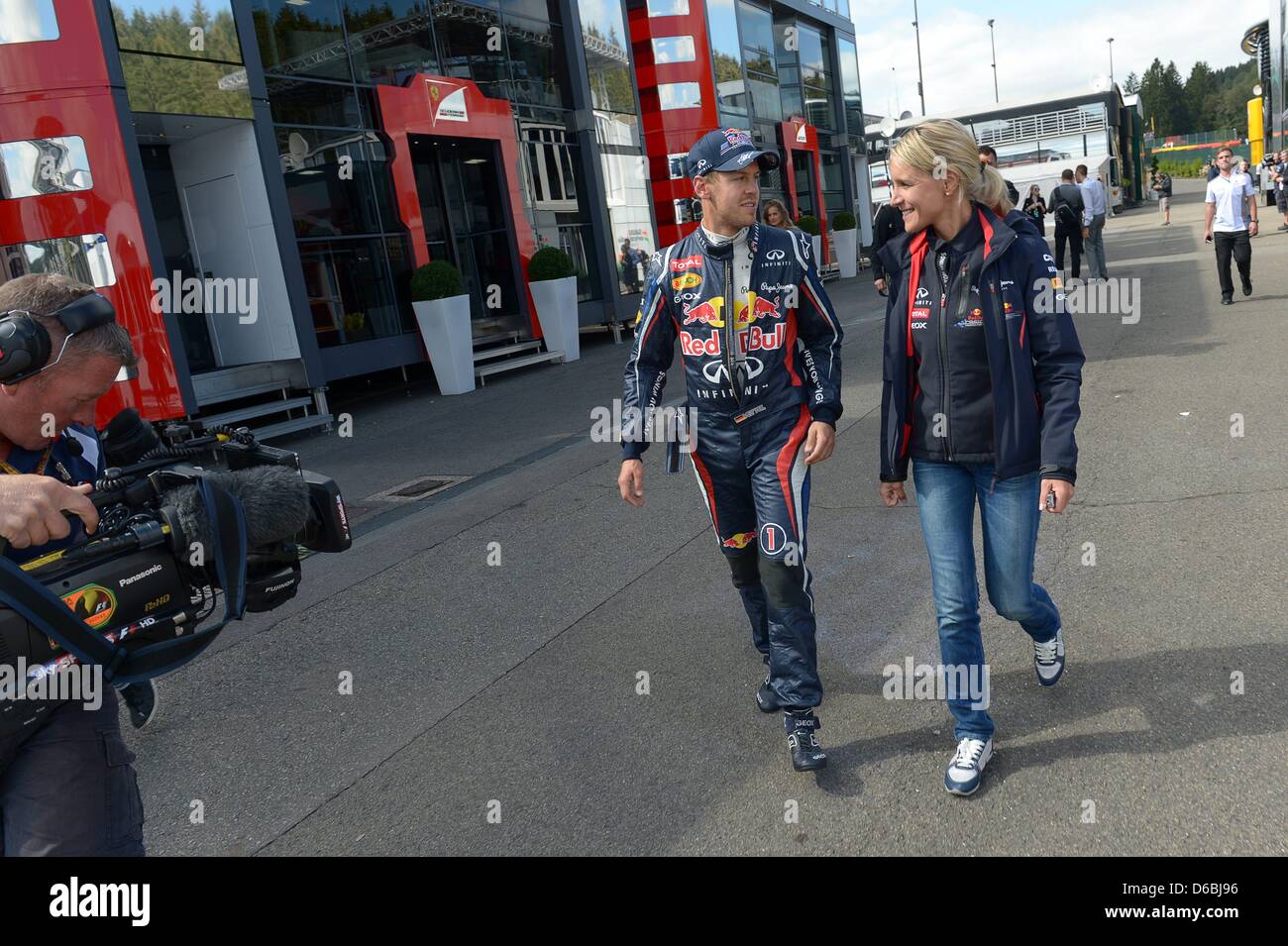 Red bull racing britta roeske hi-res stock photography and images - Alamy