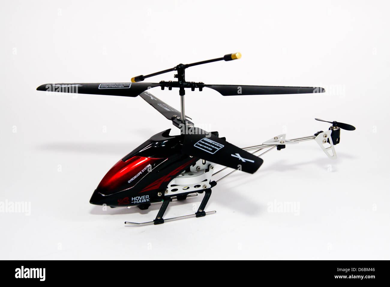Small 3 channel remote control model helicopter Stock Photo - Alamy