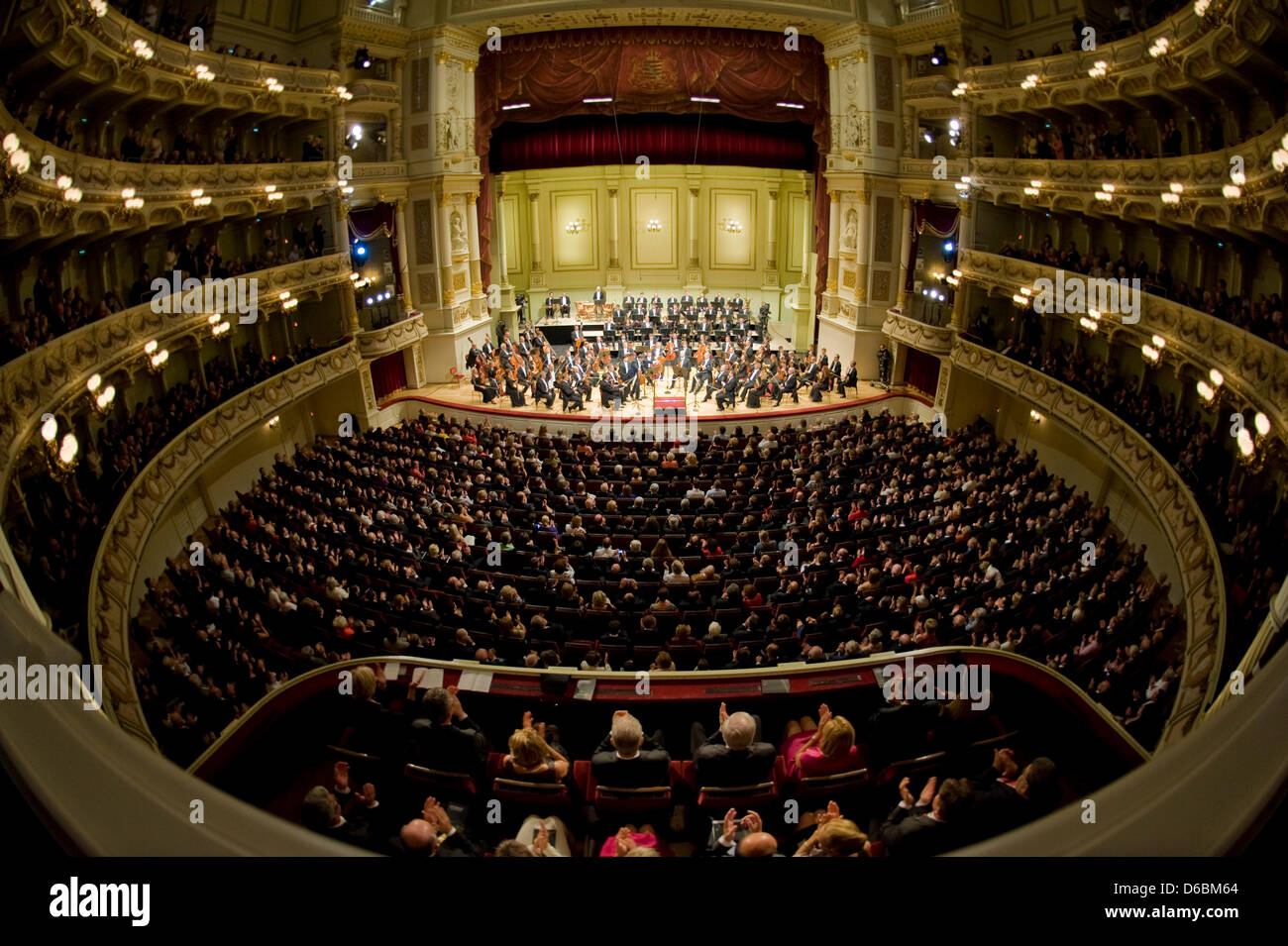 Conductor Christian Thielemann performs a concert with the musicians of ...