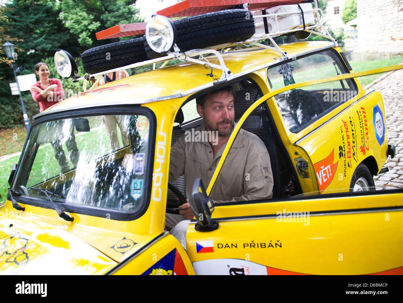 Trabant car prague czech republic hi-res stock photography and images ...