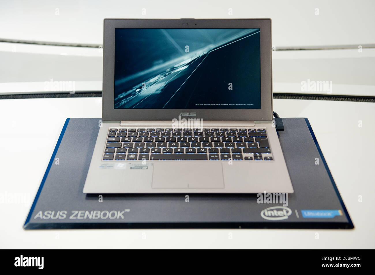 A Zenbook of the Taiwanese computer hardware and electronics company ...