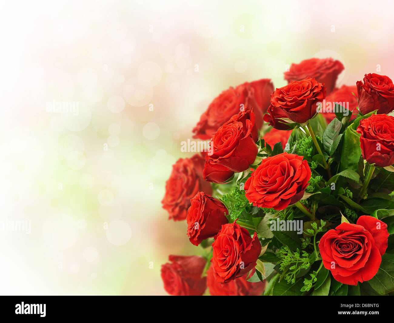 red roses bouquet Stock Photo - Alamy