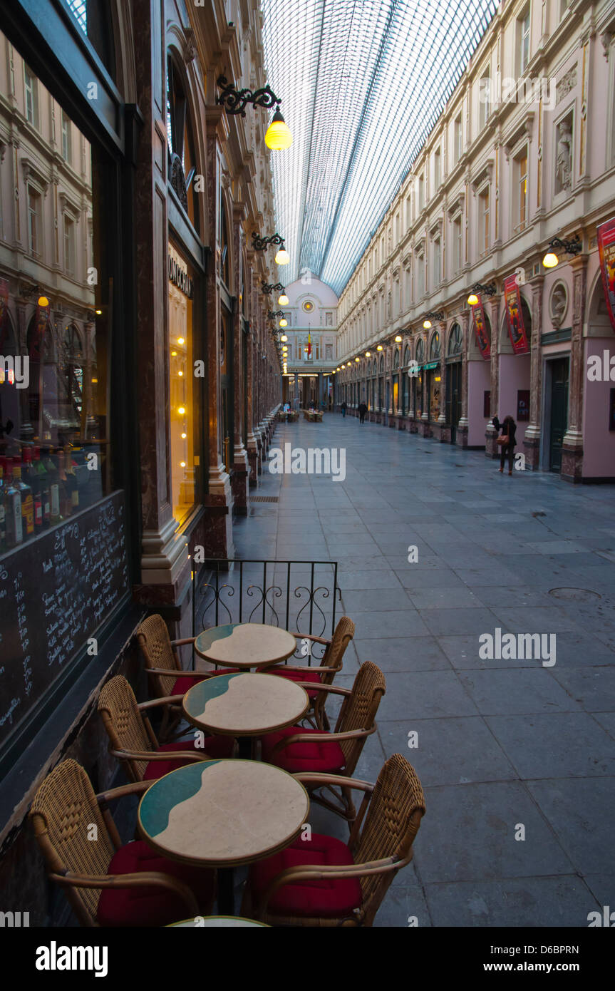 Galeries Royales Saint-Hubert or Koninklijke Sint-Hubertusgalerijen ...