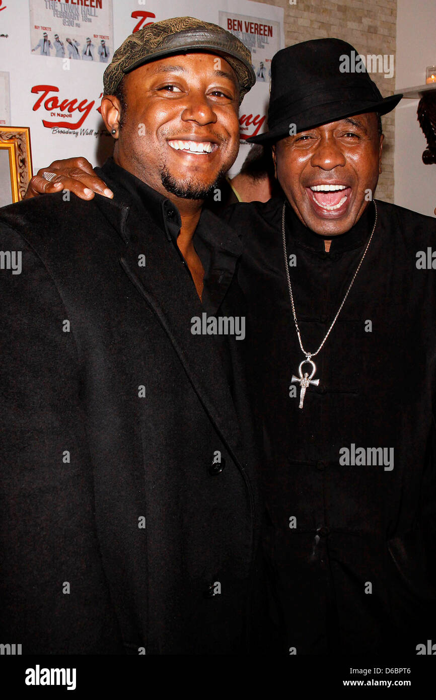 Benjamin Vereen and father Ben Vereen Portrait unveiling and party to ...