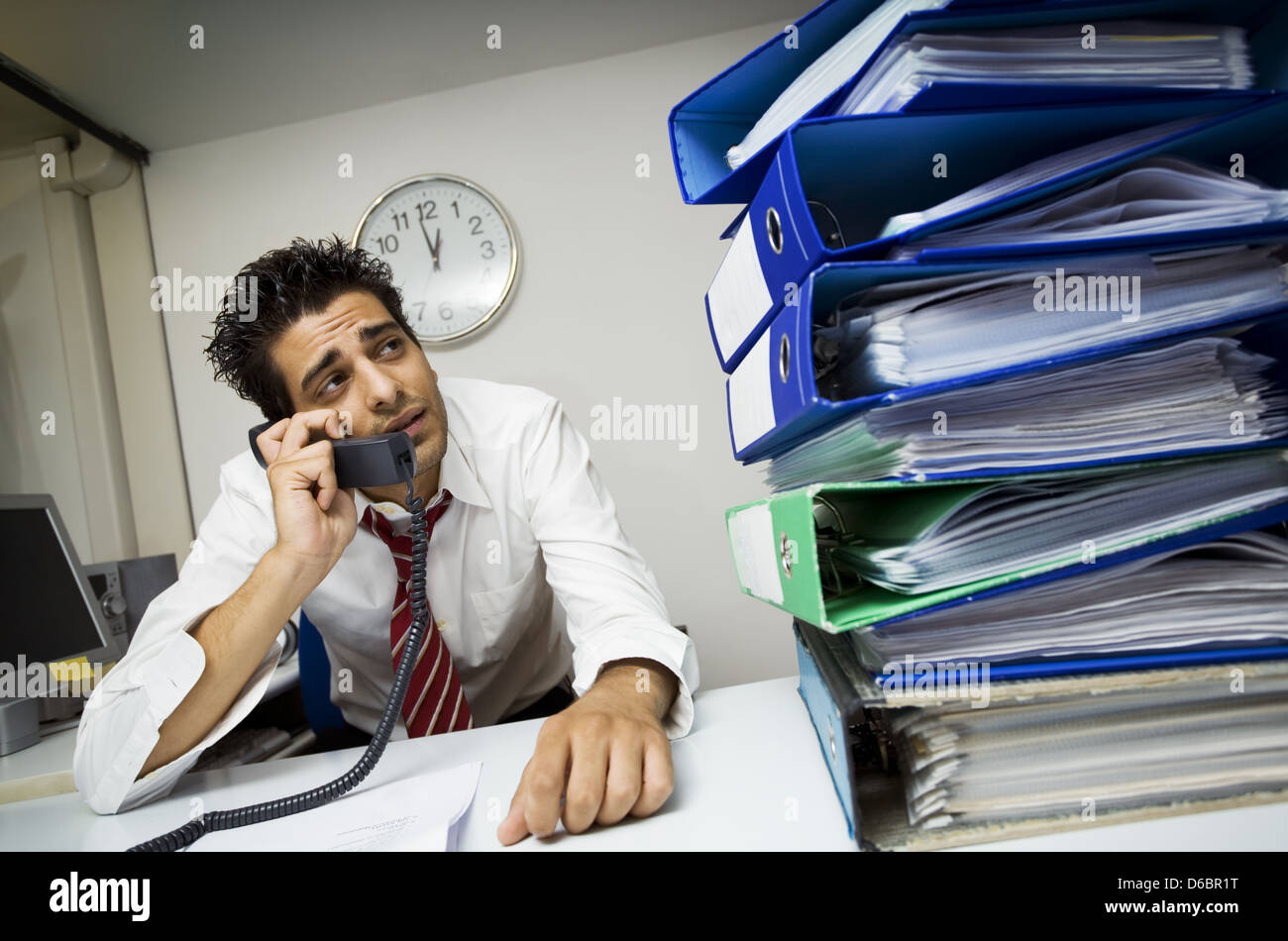 Desperate frustration office assistant hi-res stock photography and ...