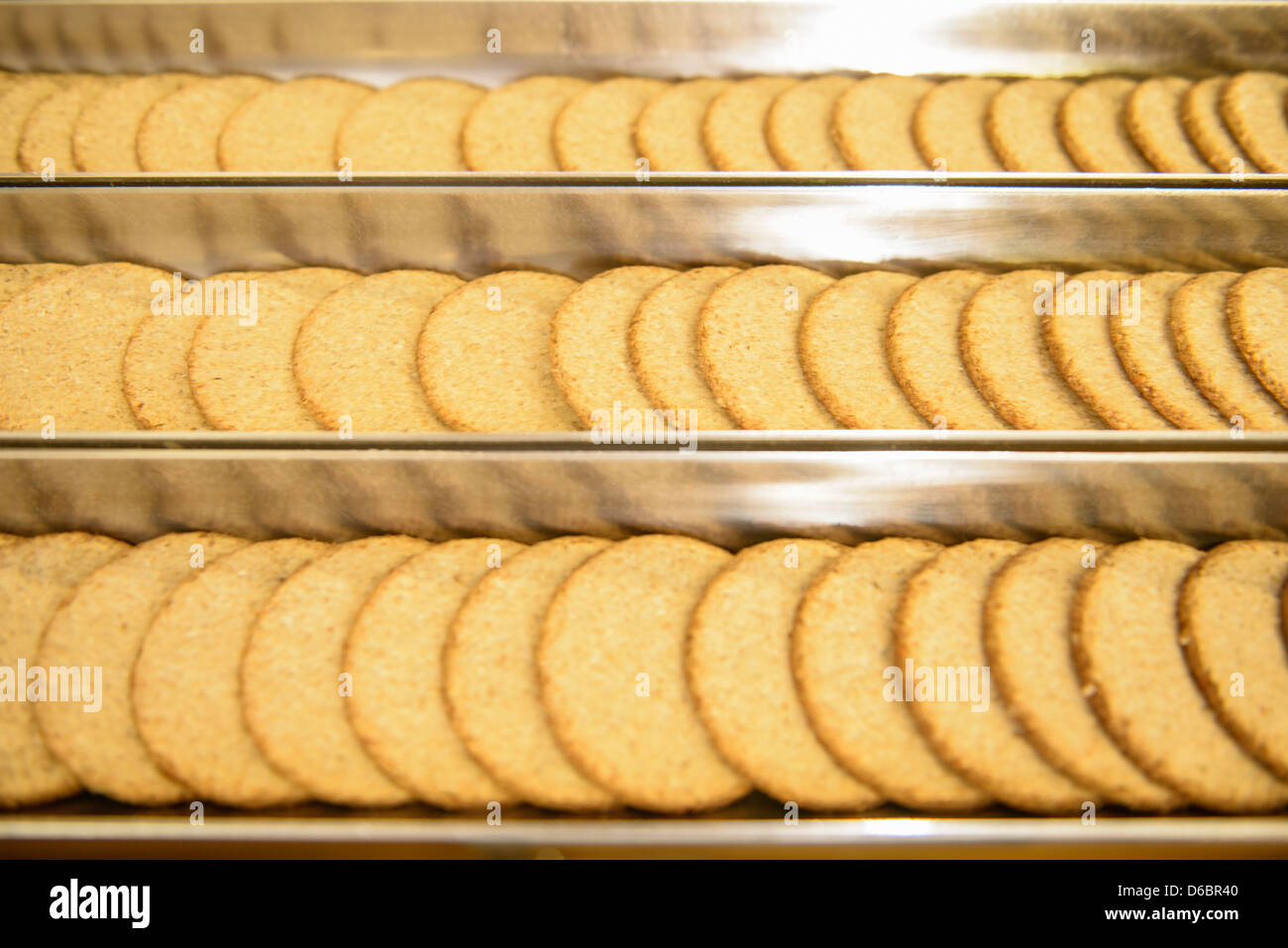 Biscuits production line hi-res stock photography and images - Alamy