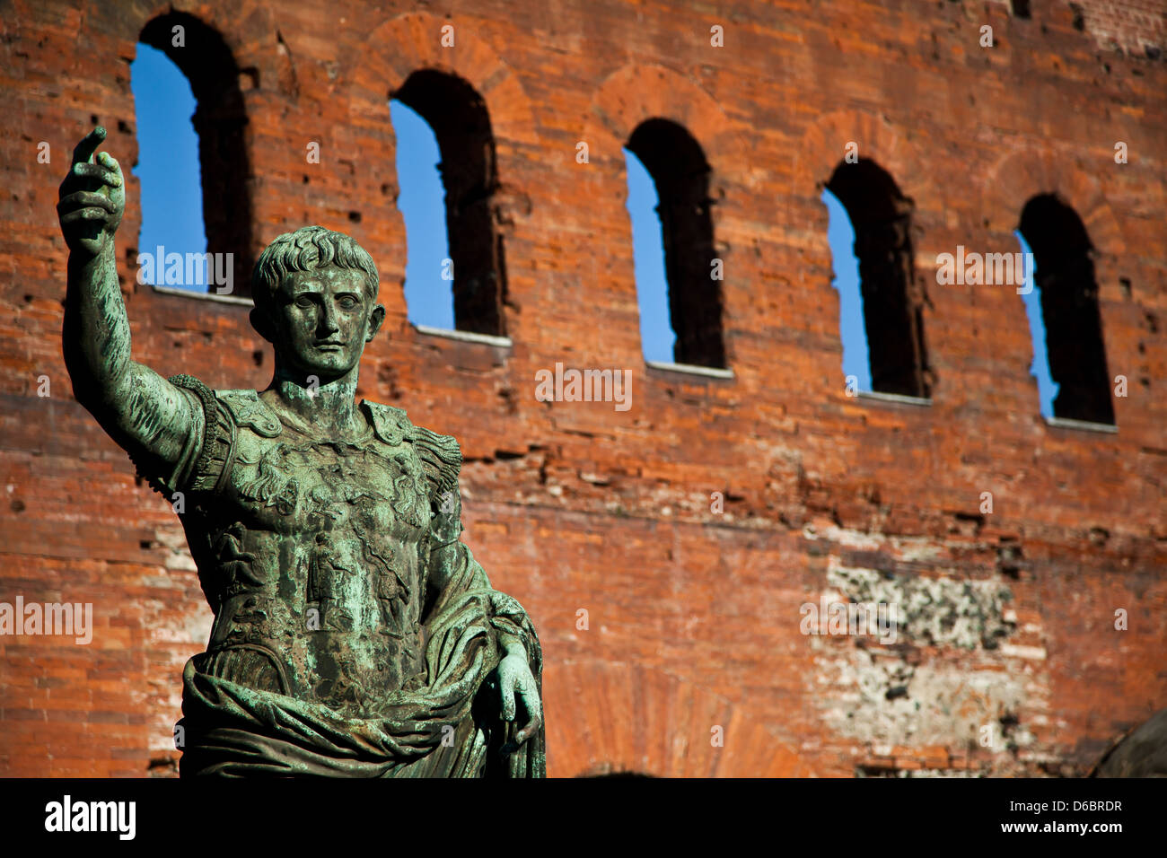The leader: Cesare Augustus - Emperor Stock Photo - Alamy
