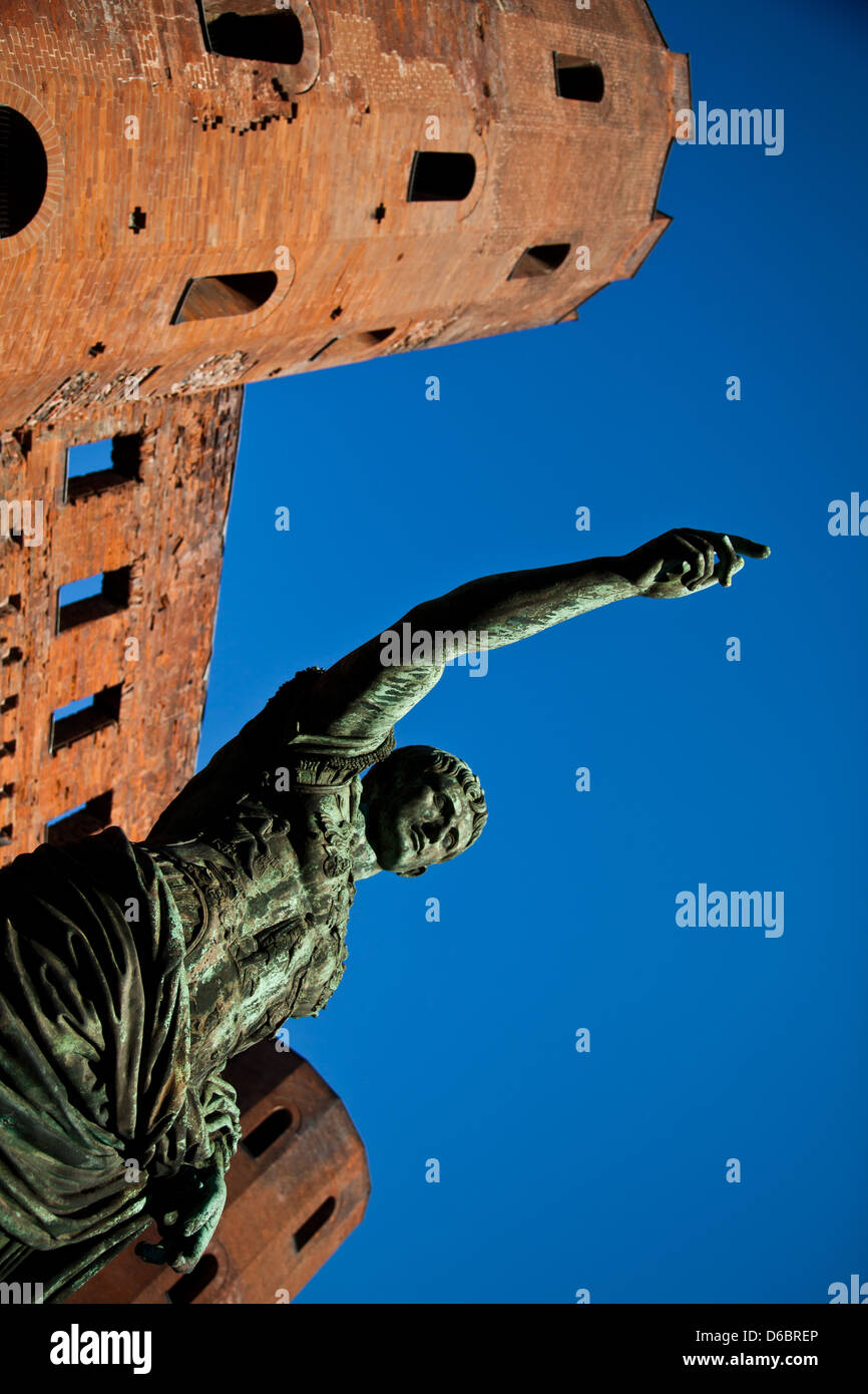 The leader: Cesare Augustus - Emperor Stock Photo - Alamy