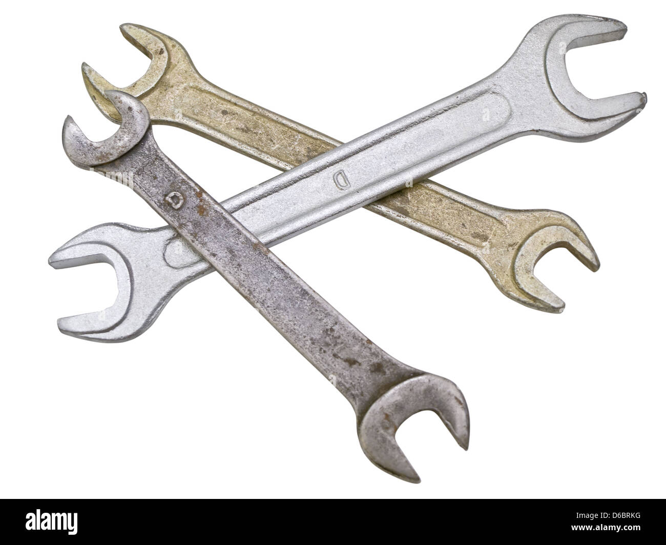 Spanners wrench Cut Out Stock Images & Pictures - Alamy