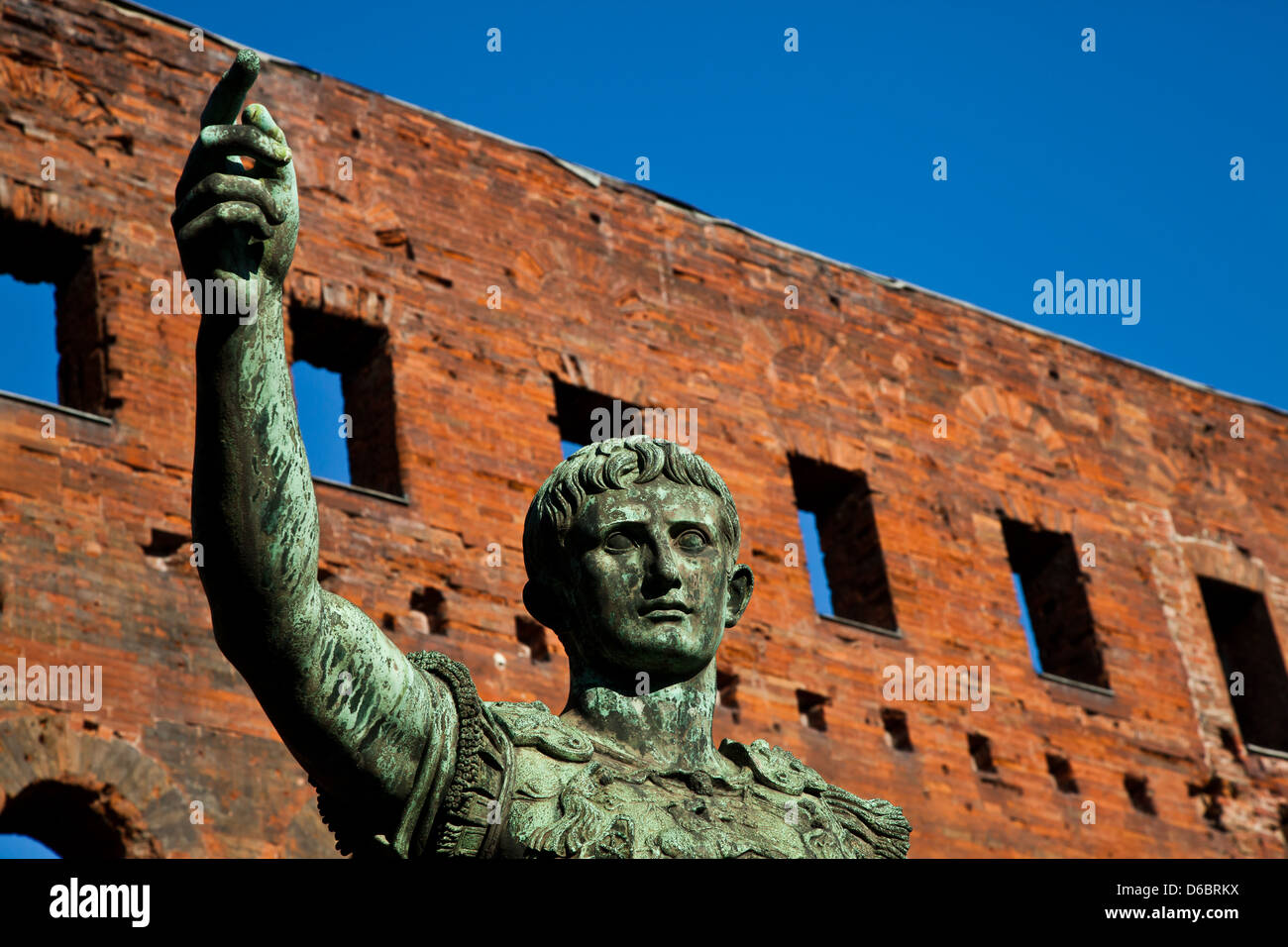 The leader: Cesare Augustus - Emperor Stock Photo - Alamy