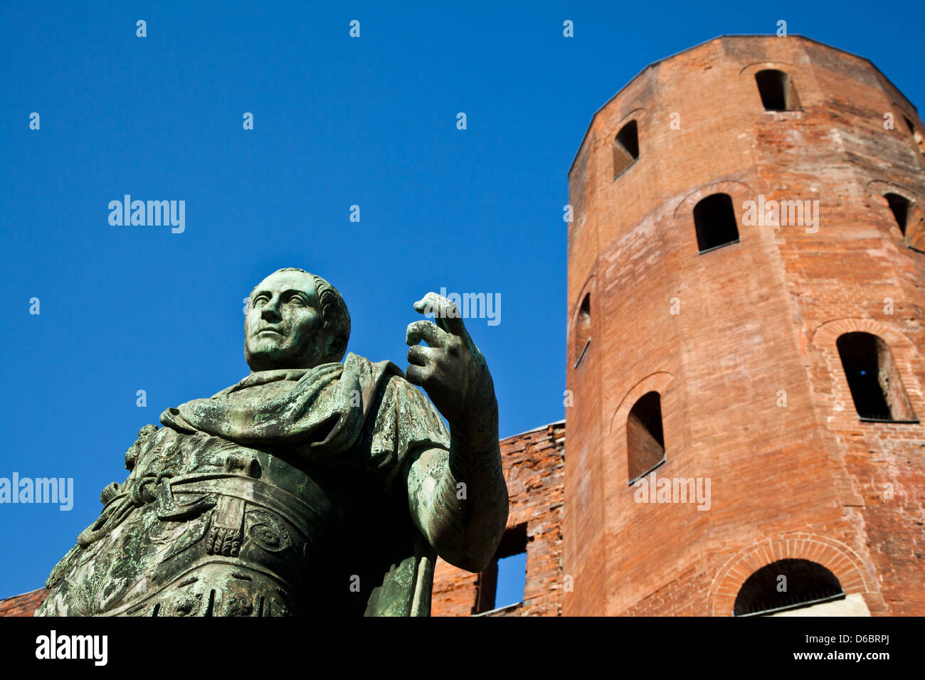 The leader: Cesare Augustus - Emperor Stock Photo - Alamy