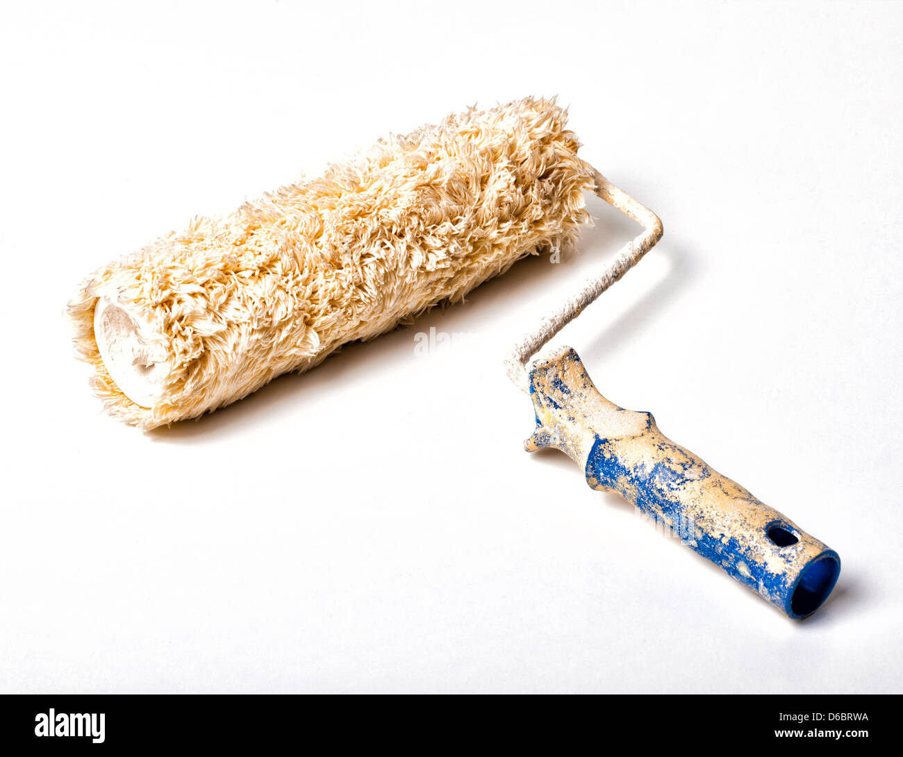 paint roller isolated on white background Stock Photo - Alamy