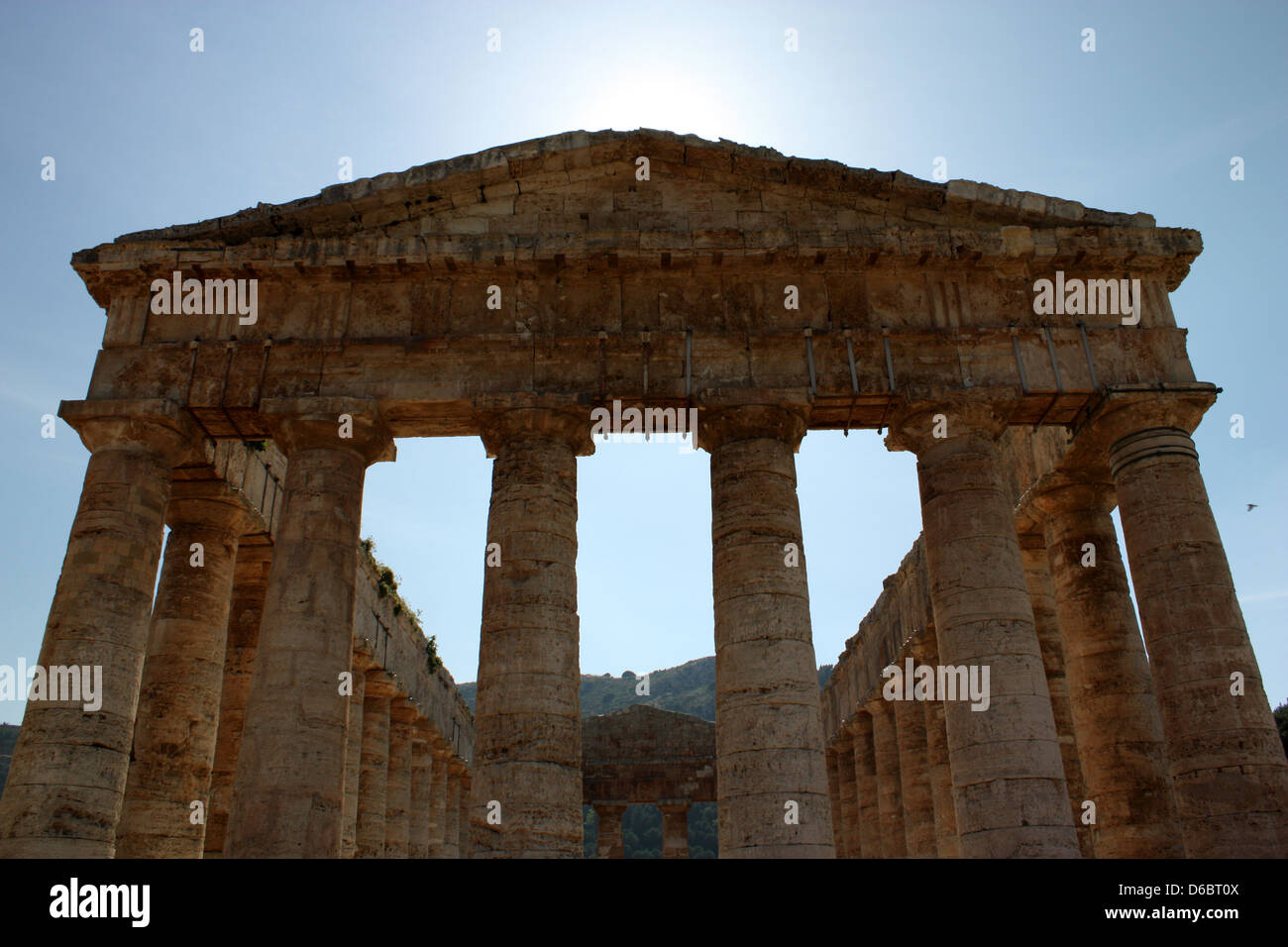 Temple of Magna Grecia Stock Photo - Alamy