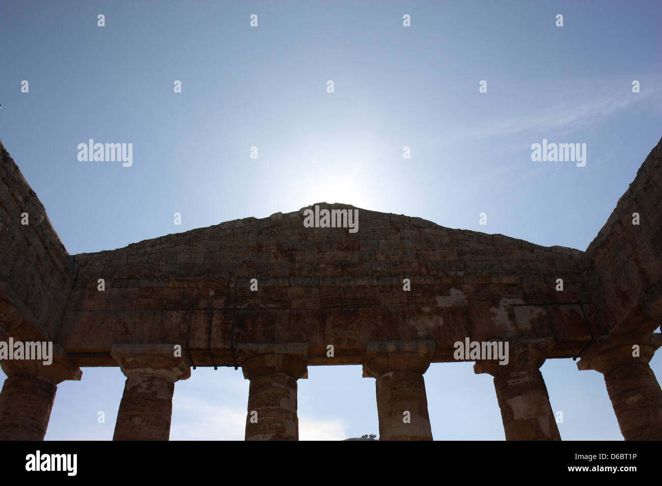 Temple of Magna Grecia Stock Photo - Alamy