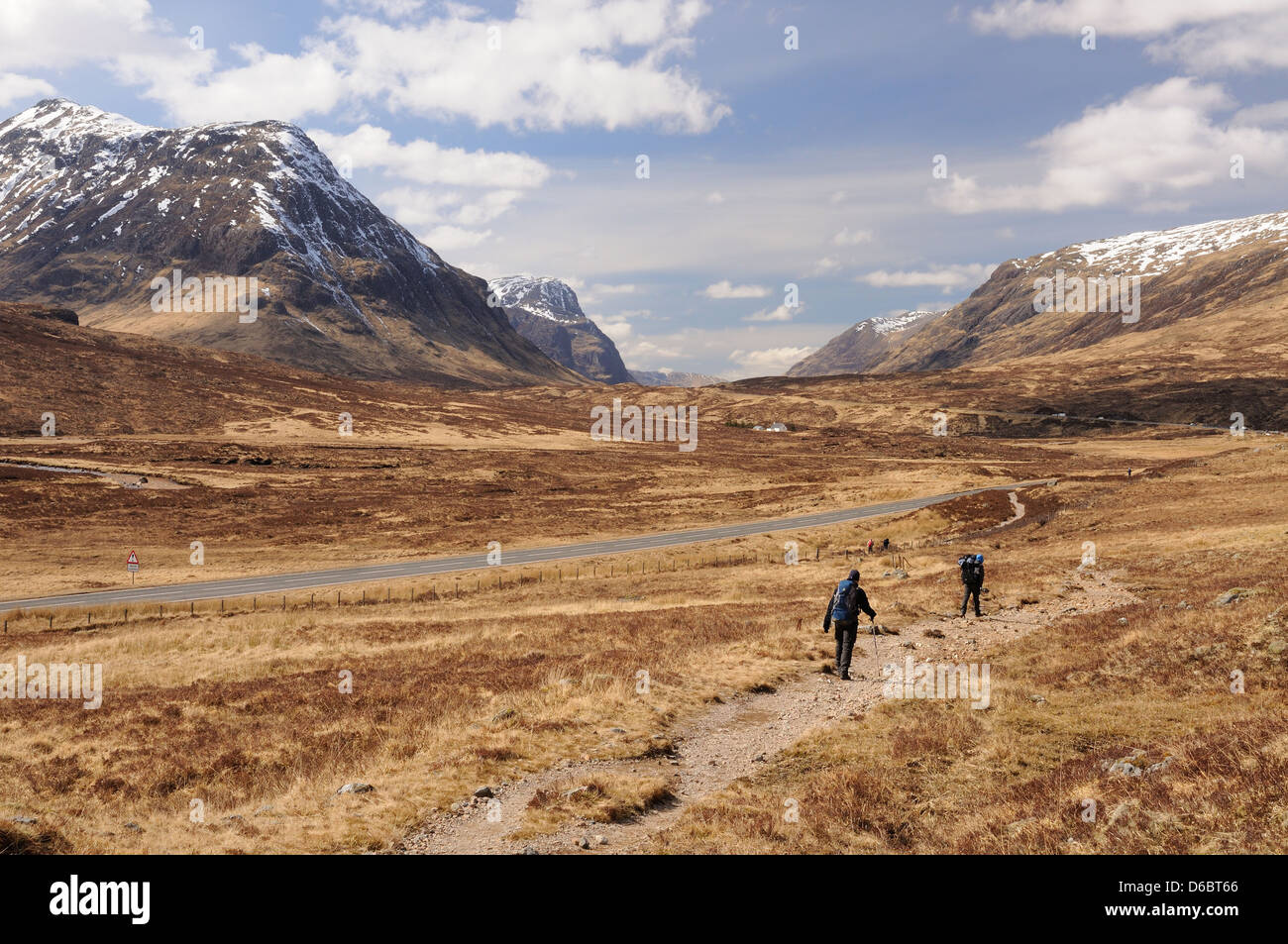 West highland way walkers hi-res stock photography and images - Alamy