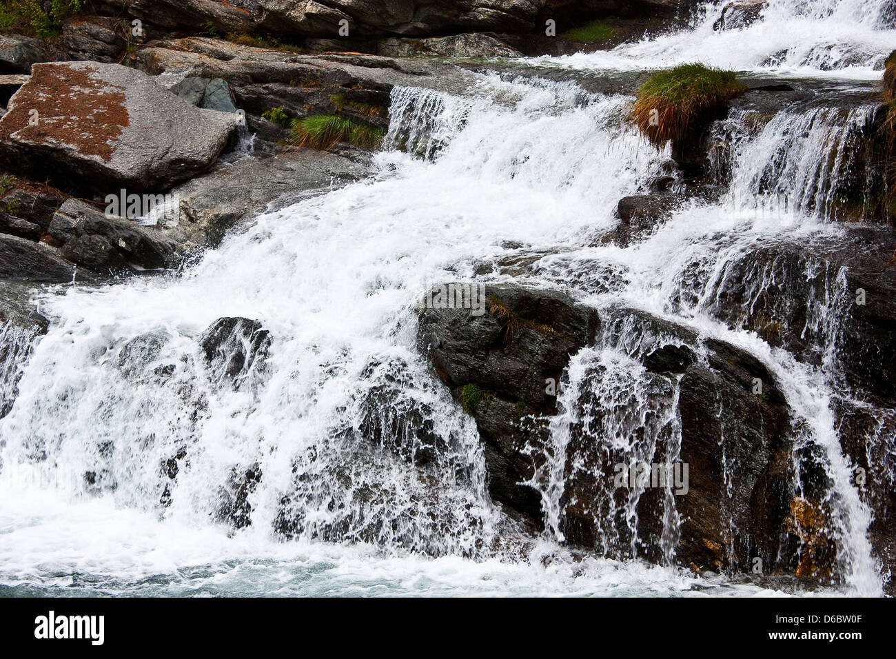 Alpine waterfalls hi-res stock photography and images - Alamy