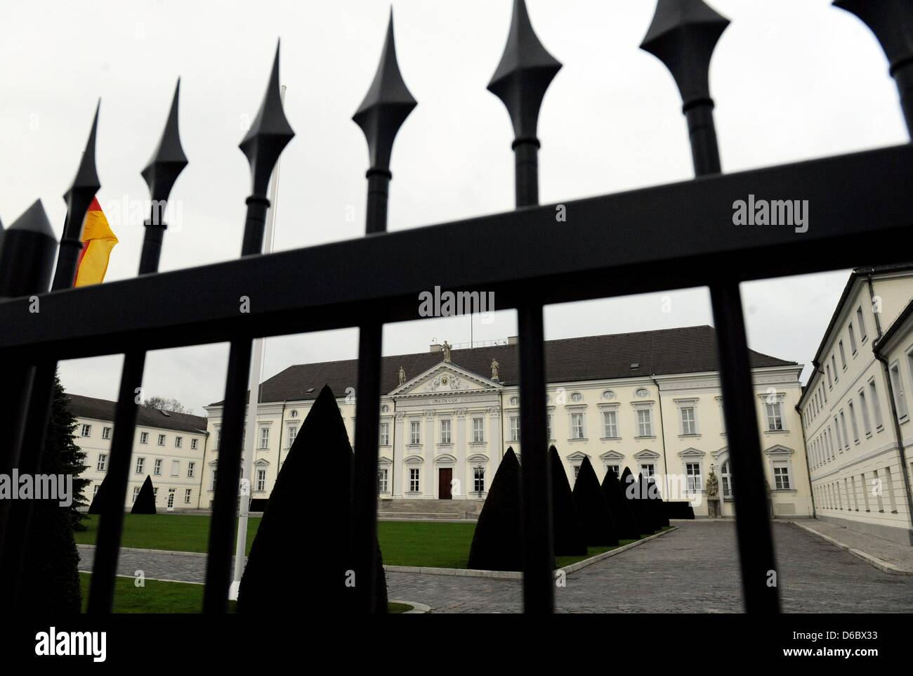 Bellevue Palace, home to the German President, is seen in Berlin ...