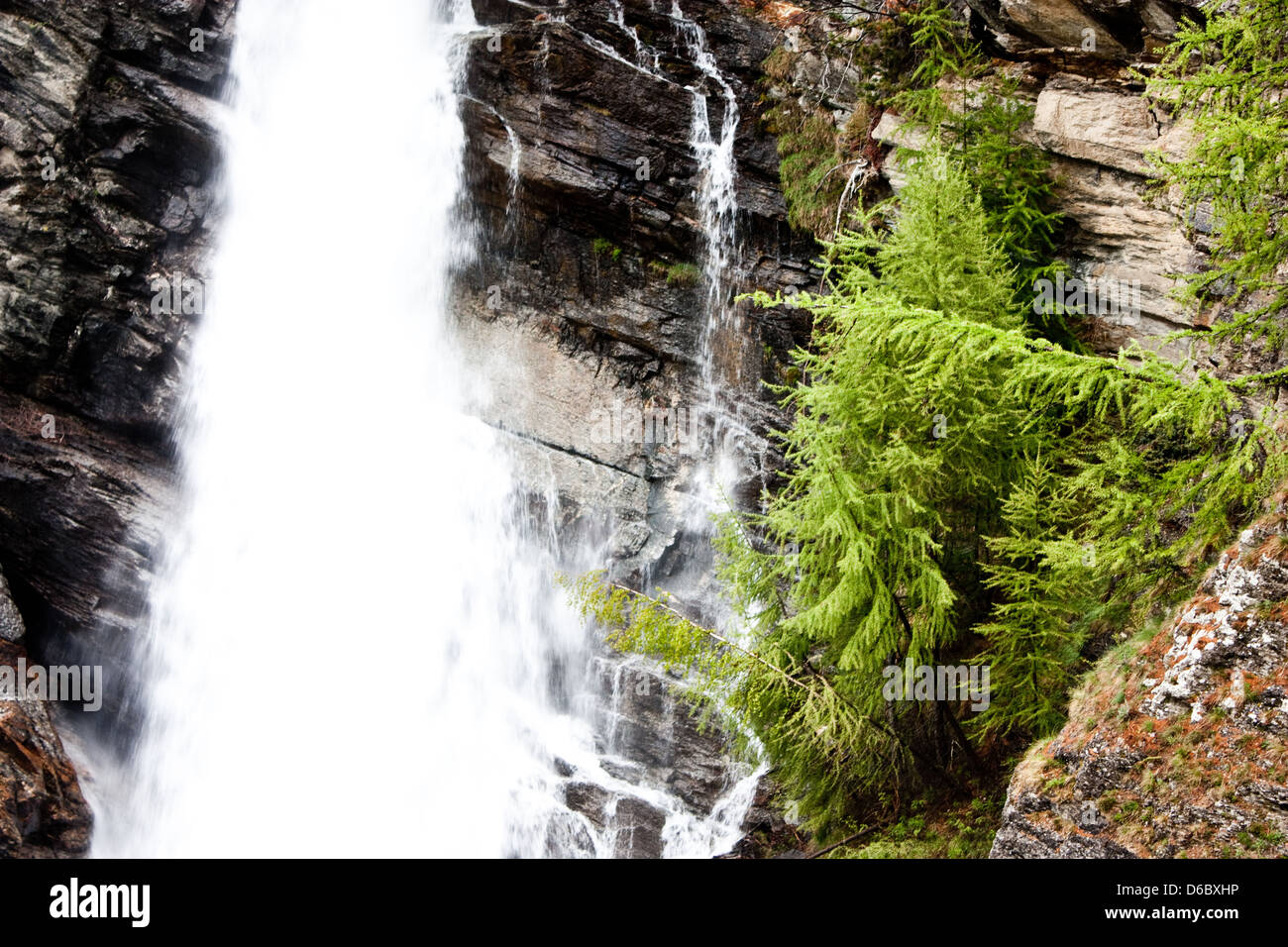 Alpine waterfalls hi-res stock photography and images - Alamy