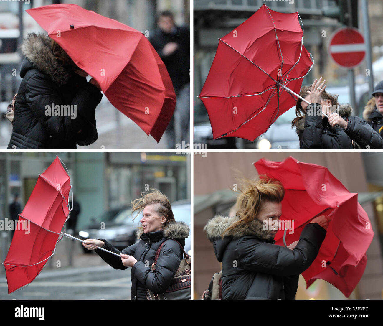 Fighting against the wind hi-res stock photography and images - Alamy