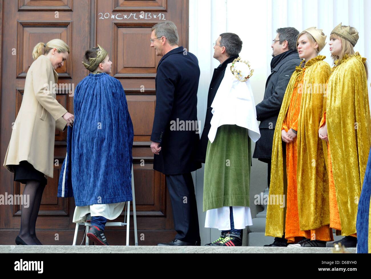 Bettina wulff wife german head hi-res stock photography and images - Alamy