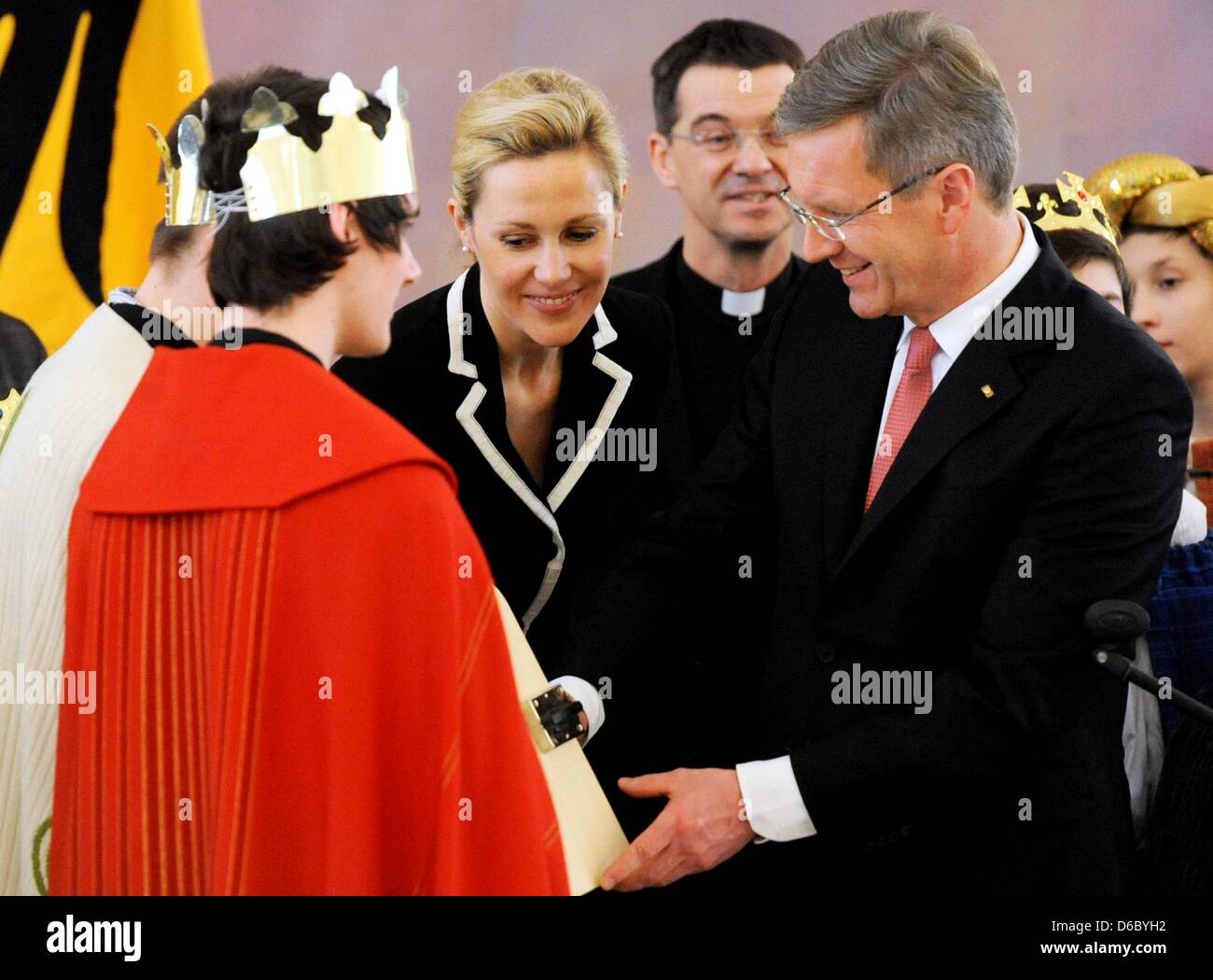 Bettina wulff wife german head hi-res stock photography and images - Alamy