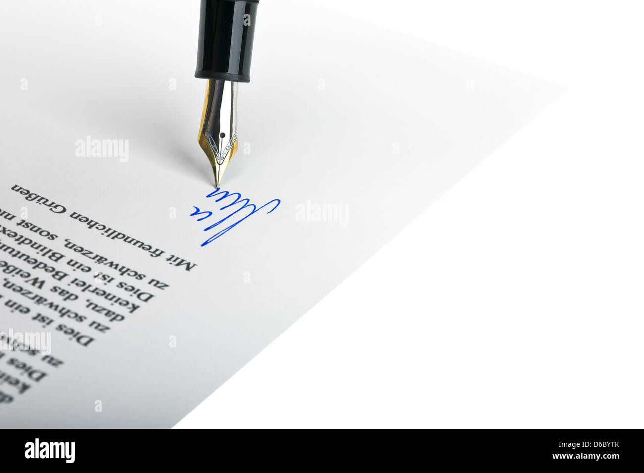 Autograph Writing High Resolution Stock Photography and Images - Alamy