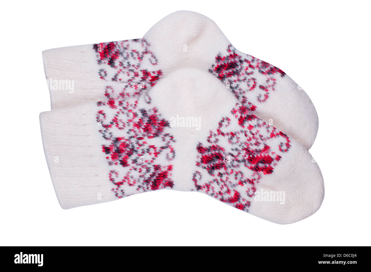 Wool socks Isolated Stock Photo - Alamy