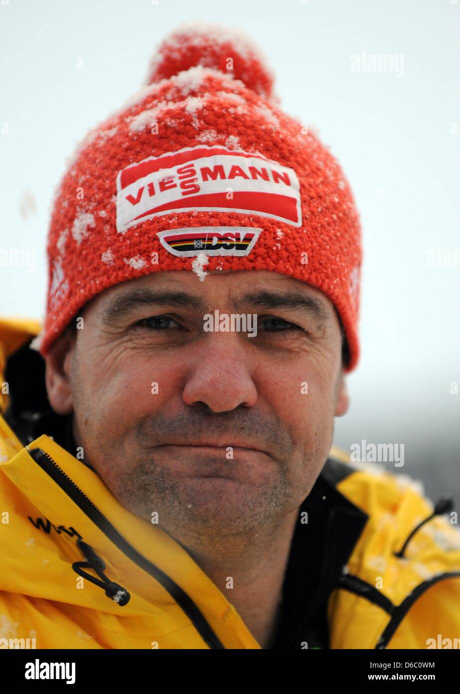 The German national coach Herman Weinbuch poses during the Nordic ...