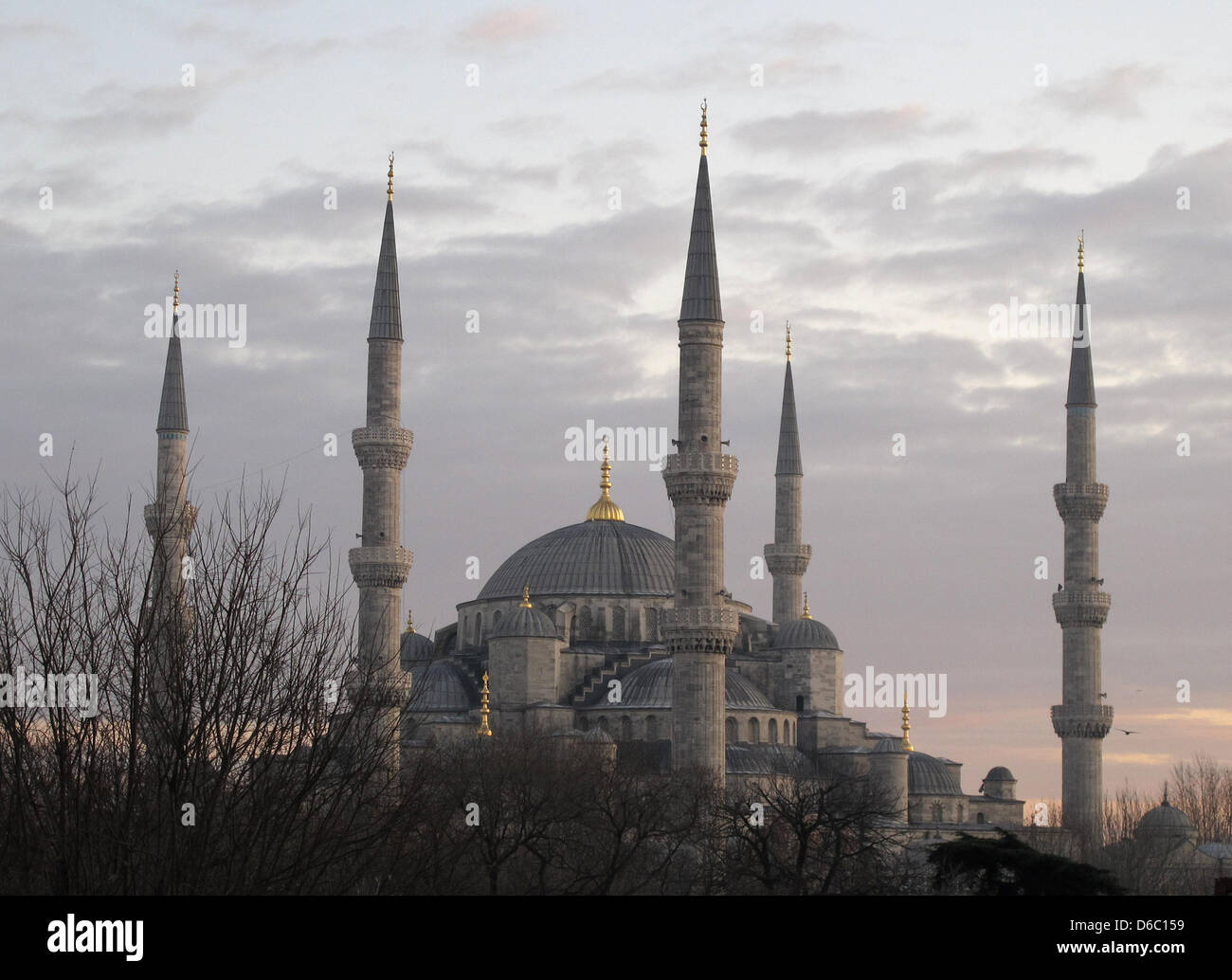 The Sultan Ahmed Mosque, also known as Blue Mosque, is pictured in the ...