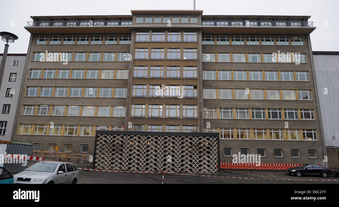 Haus 1 is seen at the Stasi site at Normannenstraße in Berlin, Germany ...