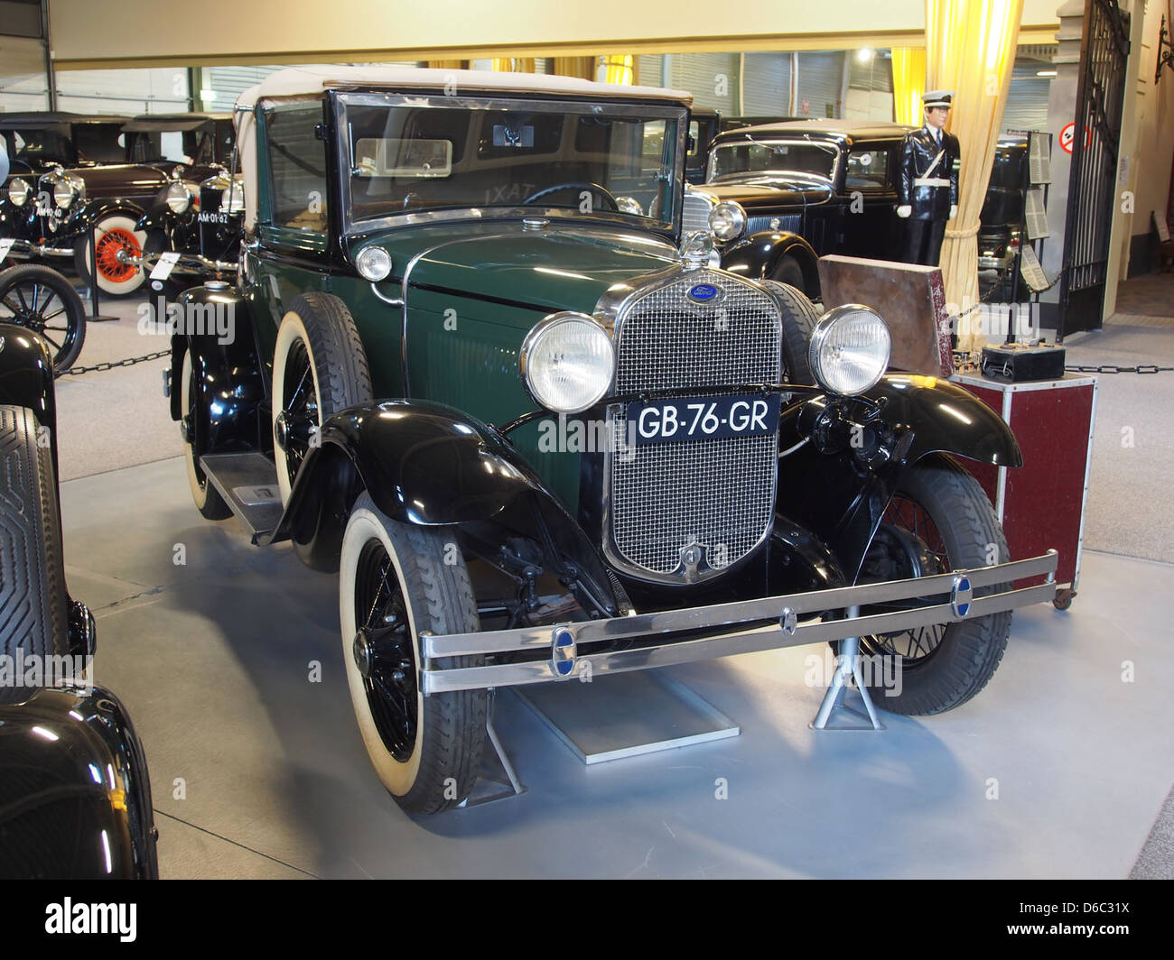 The 1930 Ford Model A 68B Convertible Cabriolet is a two-door vehicle ...