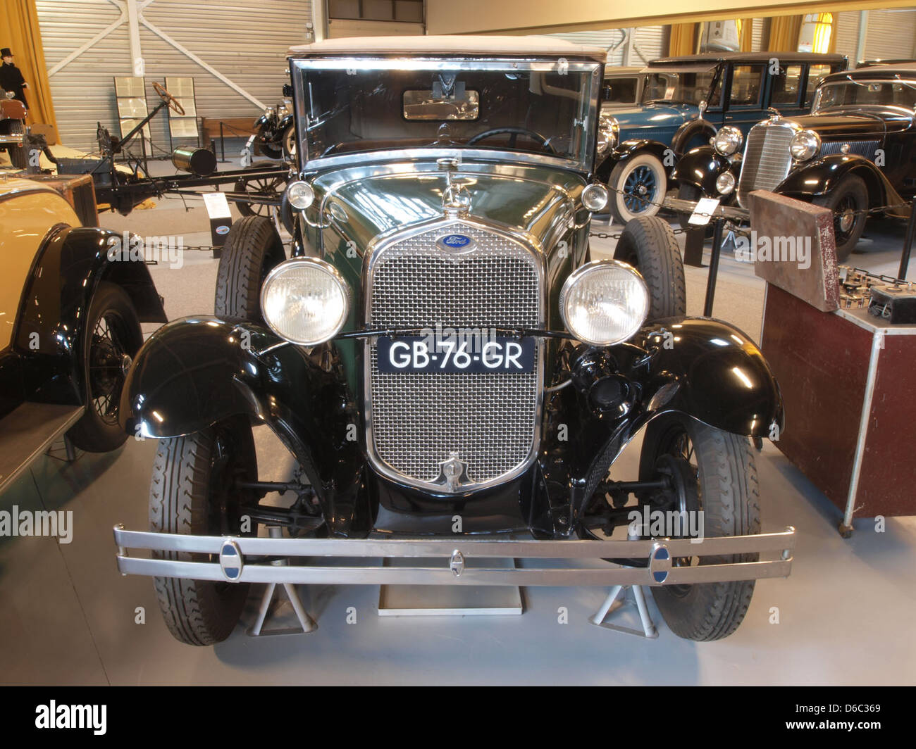 The 1930 Ford A 68B Convertible Cabriolet is a vintage open-top car ...