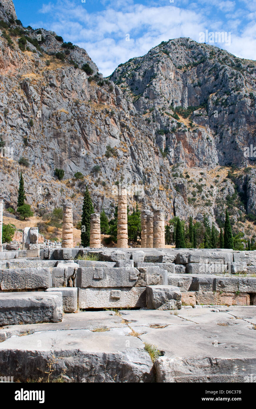 Oracle of apollo at delphi hi-res stock photography and images - Alamy