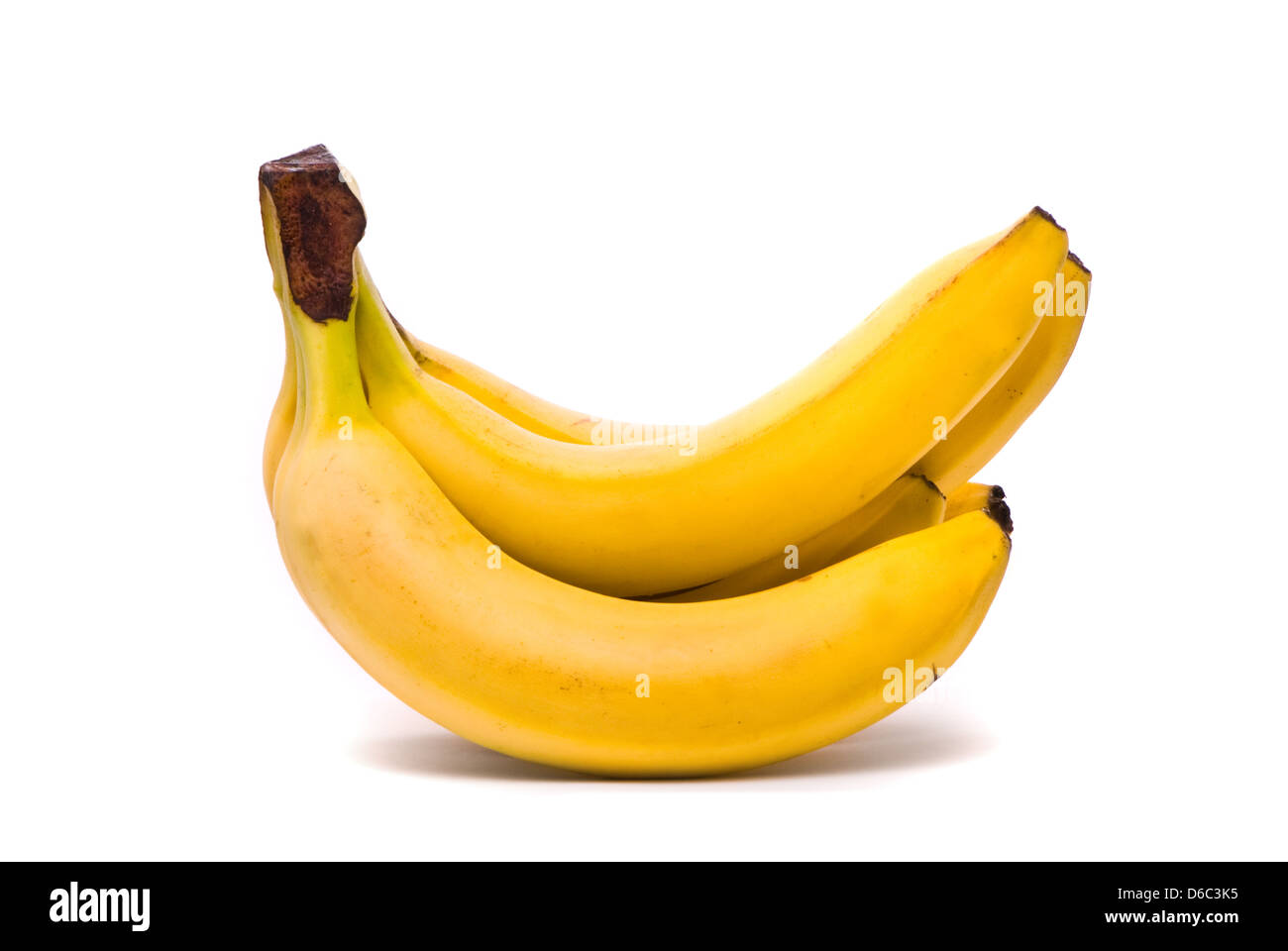 Isolated branch of bananas Stock Photo - Alamy