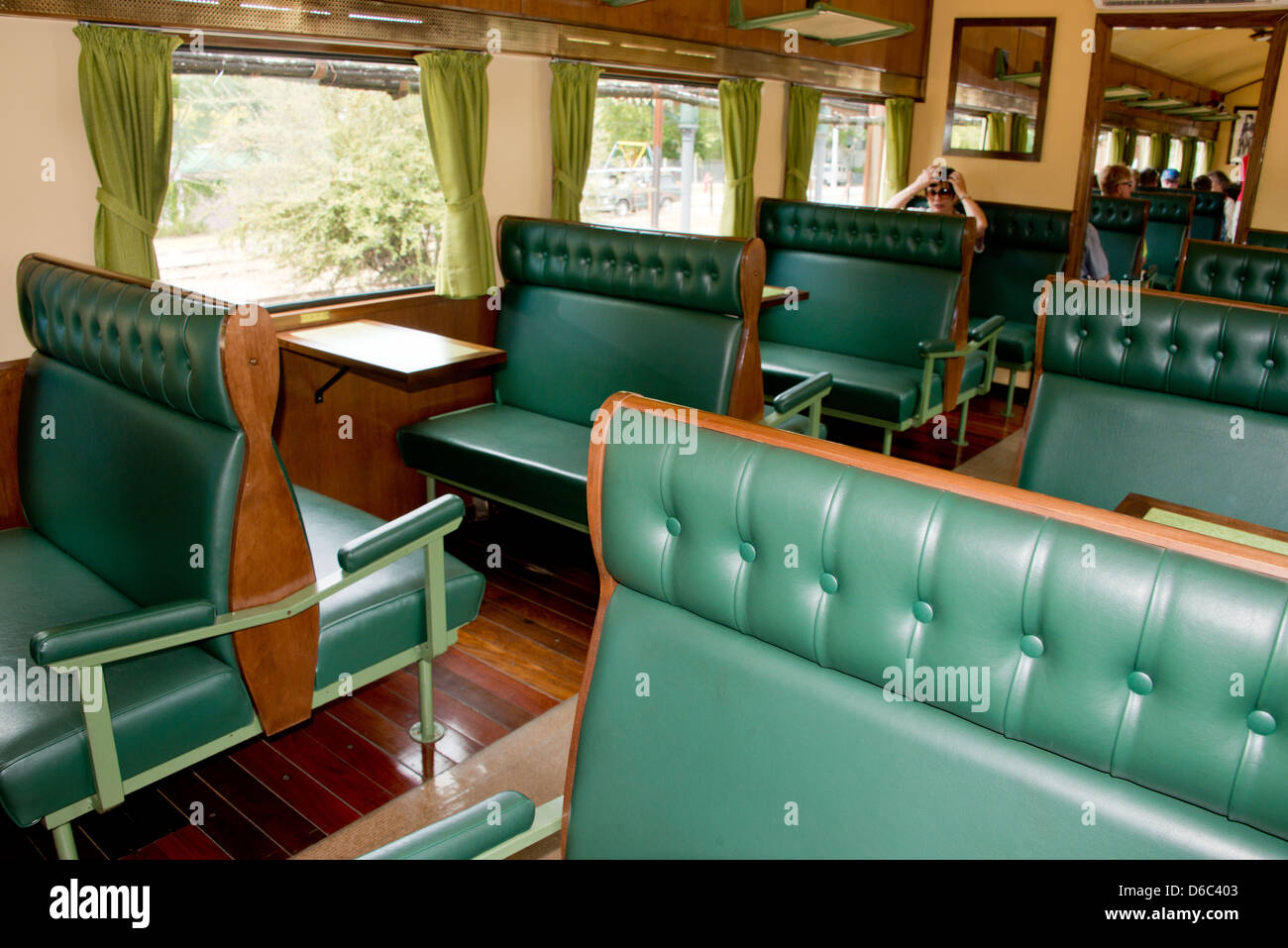 Passenger Train Car Interior