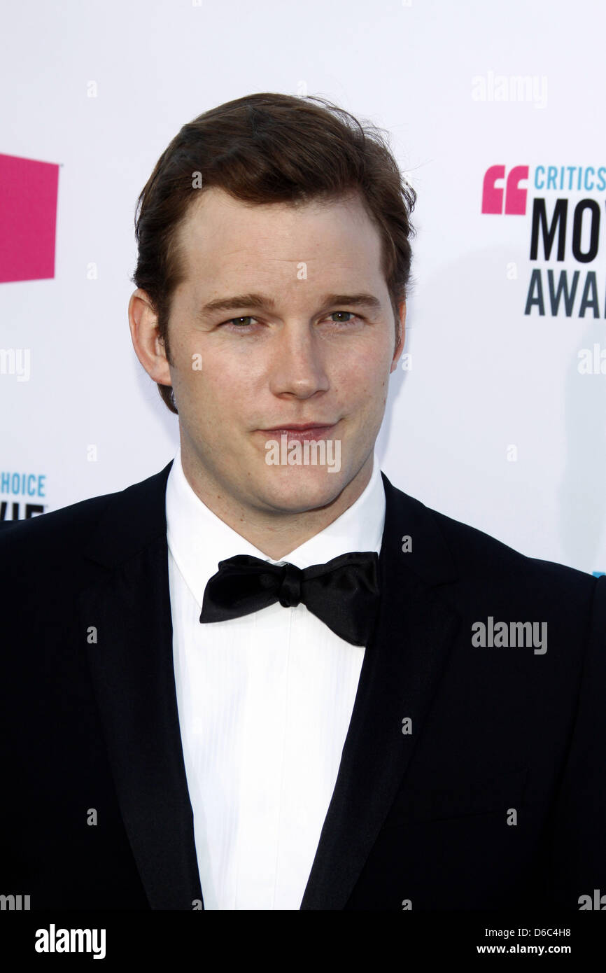 Actor Chris Pratt arrives at the 17th Annual Critics' Choice Movie ...