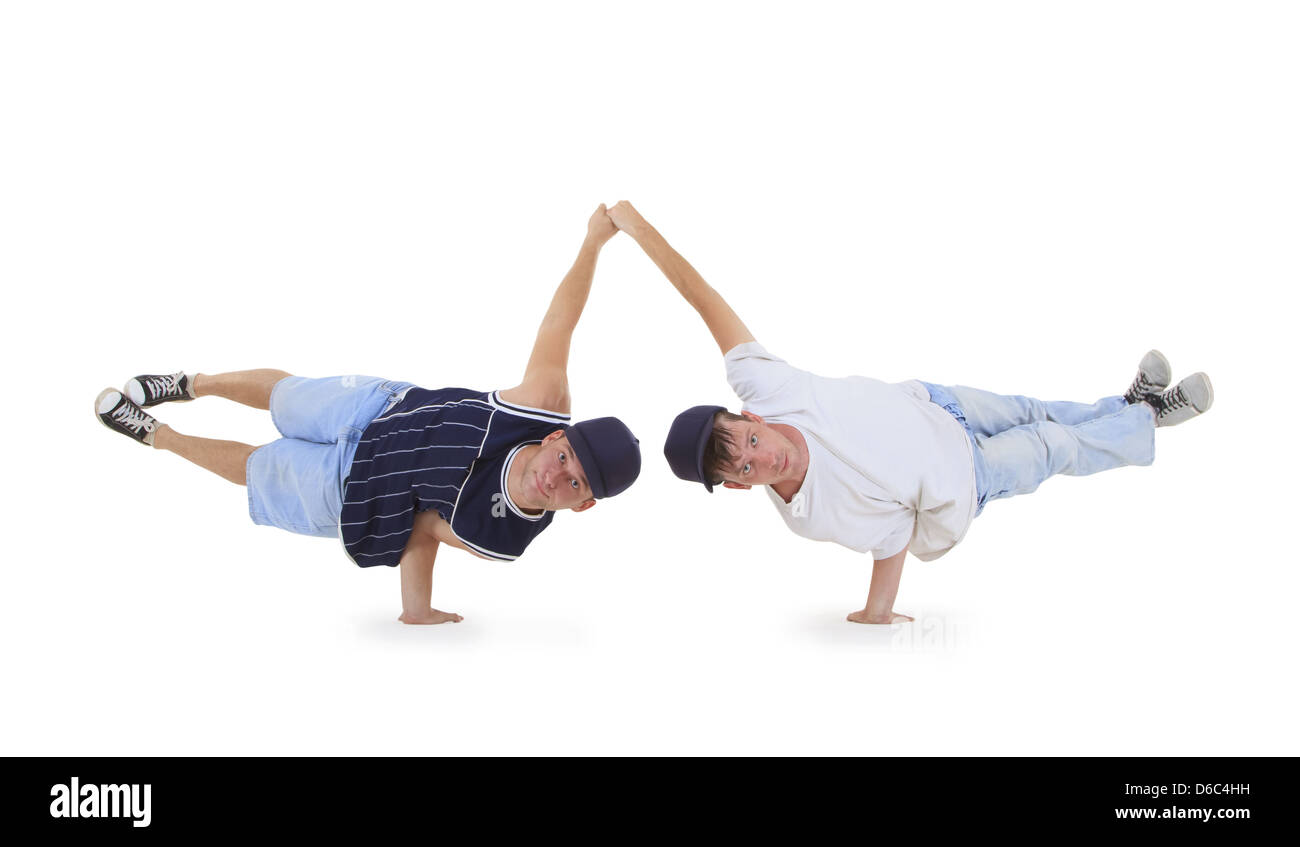 Teenager dancing breakdance in action Stock Photo - Alamy