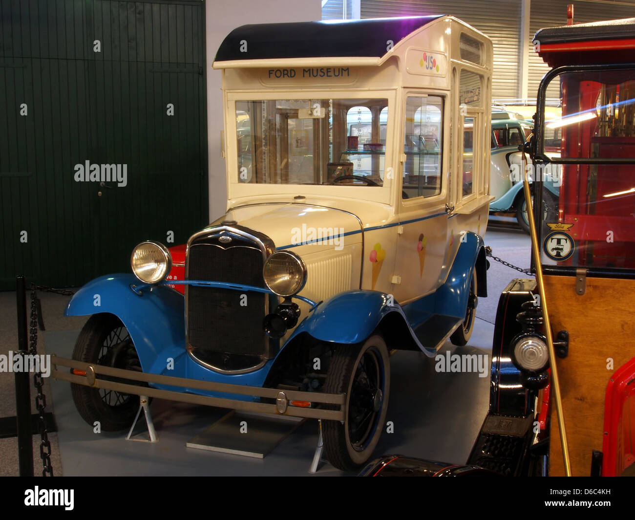 The 1930 Ford Model A Ice Cream Van is a unique commercial vehicle ...