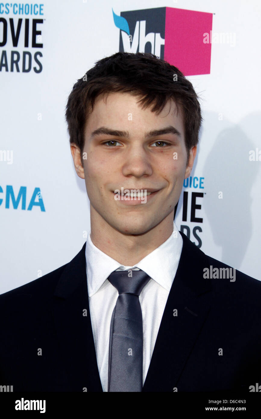 Actor Nick Krause arrives at the 17th Annual Critics' Choice Movie ...