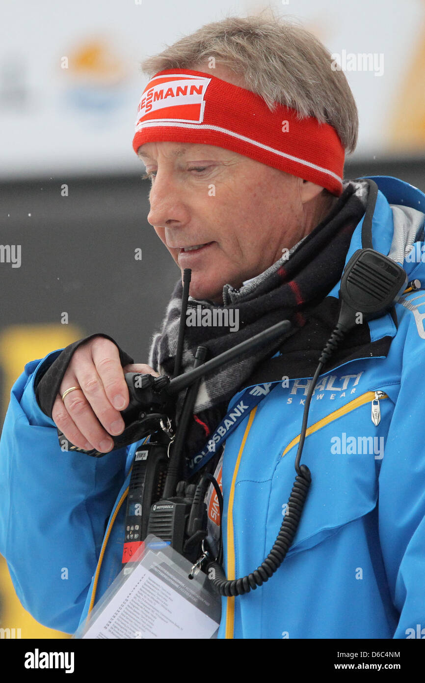 FIS-race director Walter Hofer is pictured during the 60th Four Hills ...