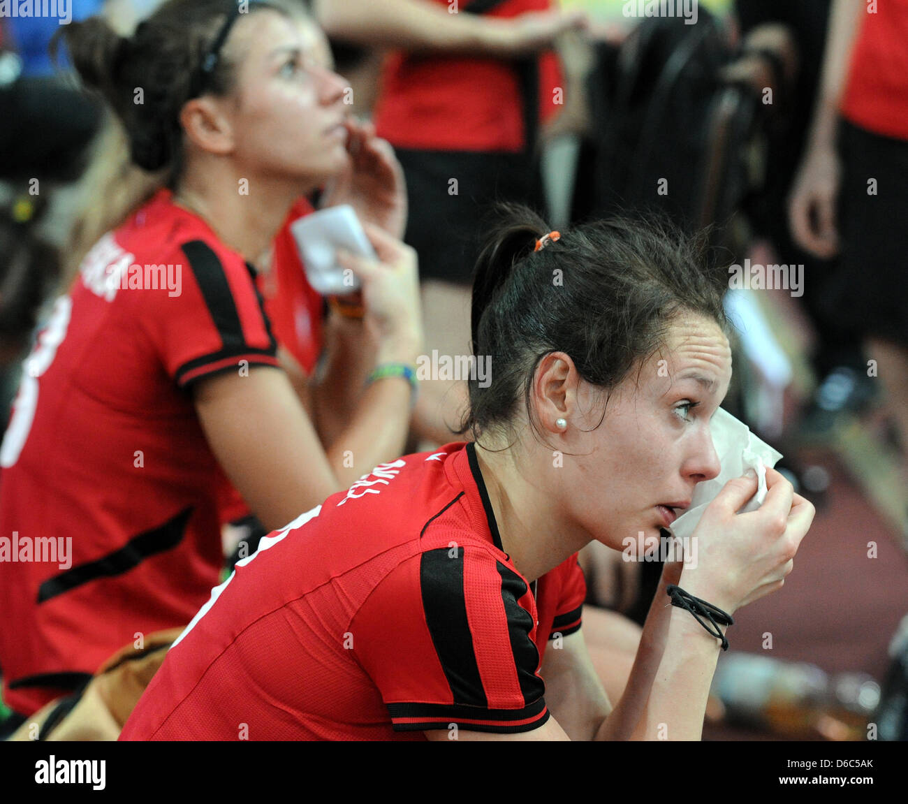 Polish Paulina Okaj is disappointed after losing the Field Hockey ...