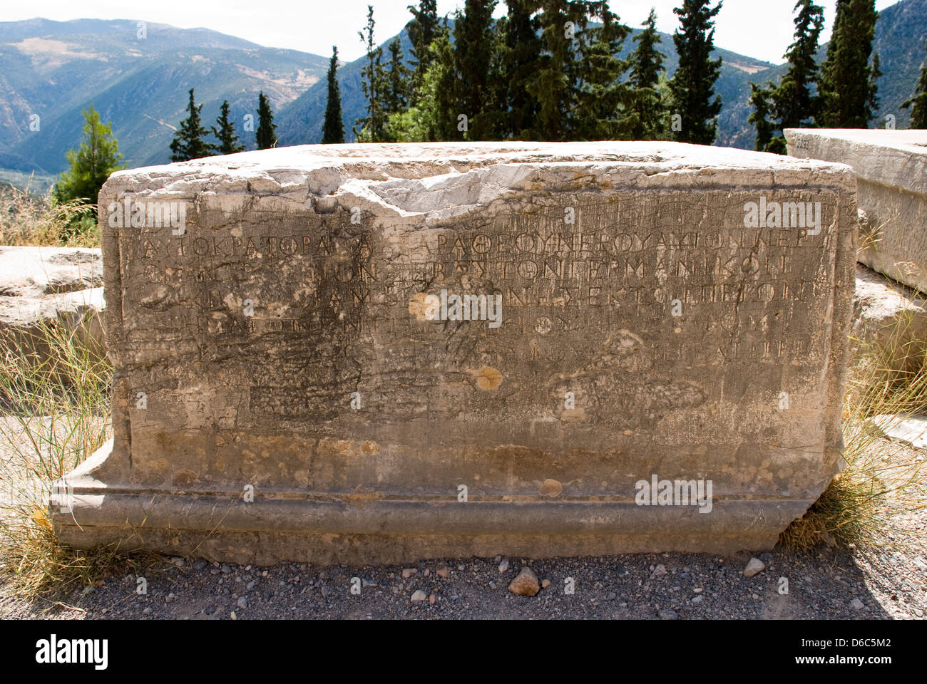 Delphi museum. Greece Stock Photo - Alamy