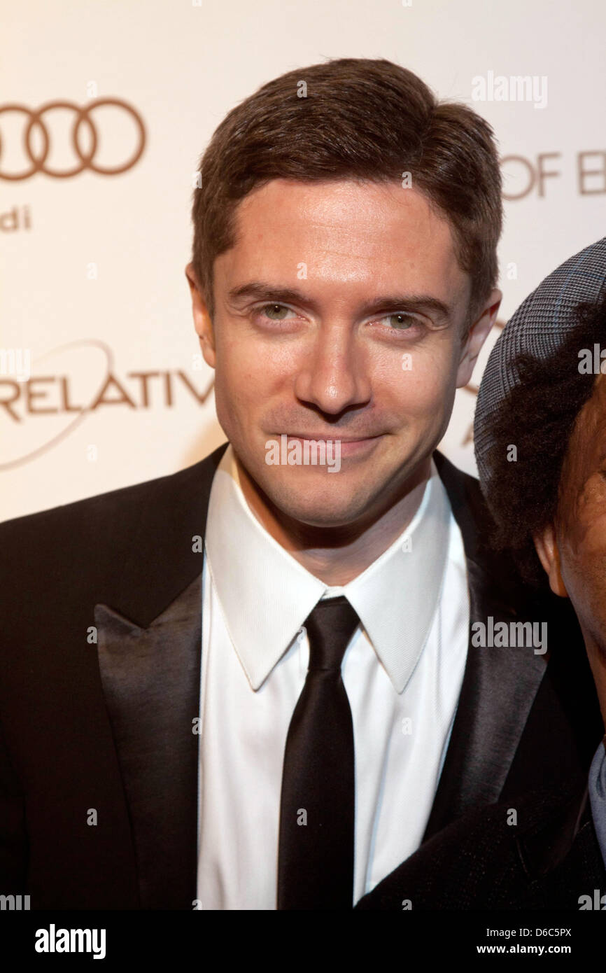 US actor Topher Grace attends attends the Art Of Elysium's 5th Annual ...