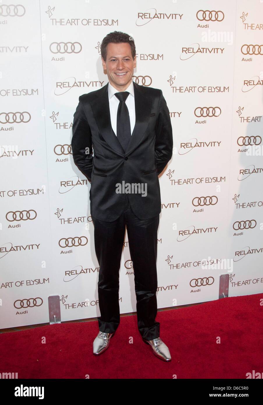 British actor Ioan Gruffudd attends the Art Of Elysium's 5th Annual ...